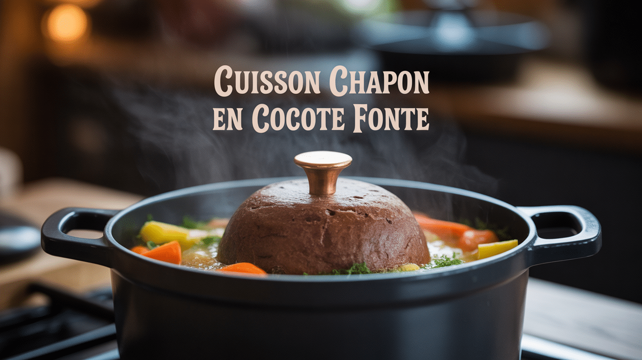 Comment Réussir La Cuisson Du Chapon En Cocotte En Fonte Pour Une Chair ...
